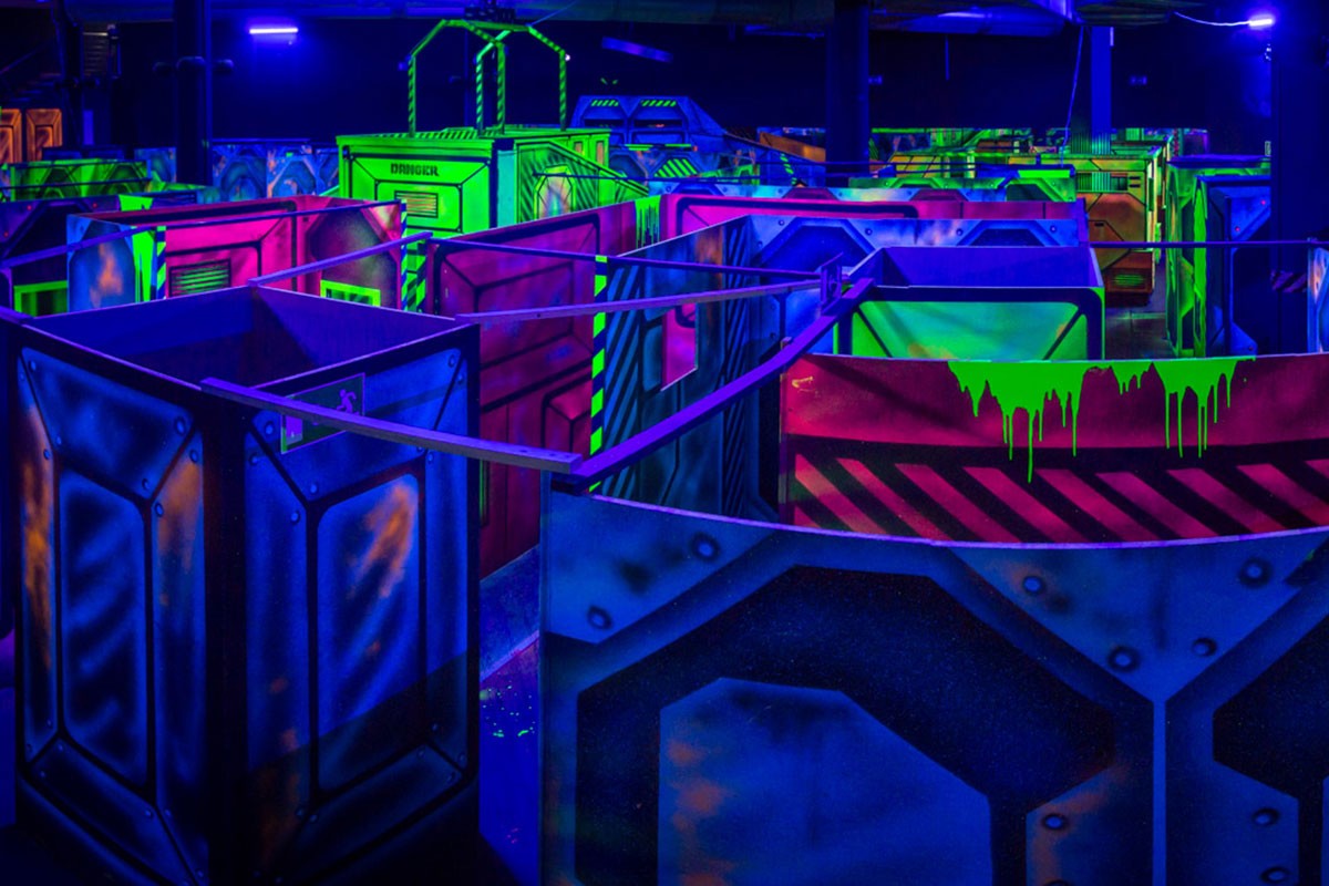 LaserZone Essen-Borbeck - Hier taggt das Ruhrgebiet